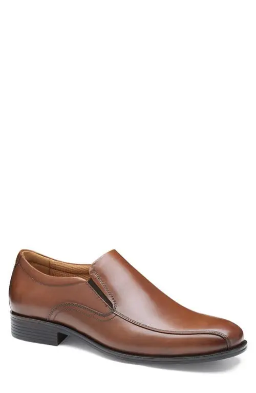 Johnston & Murphy Reeve Venetian Loafer - Brown Full Grain