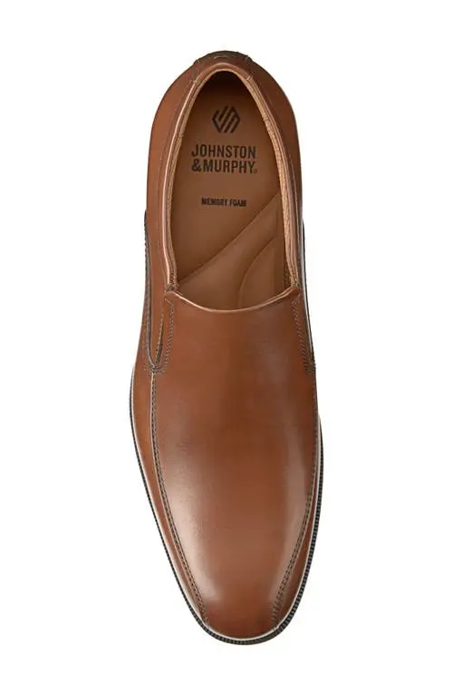 Johnston & Murphy Reeve Venetian Loafer - Brown Full Grain