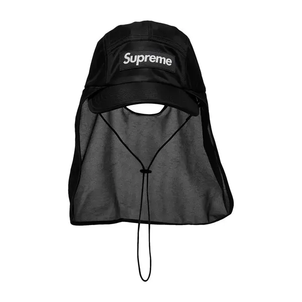 Supreme Mesh Sunshield Camp Cap - Black