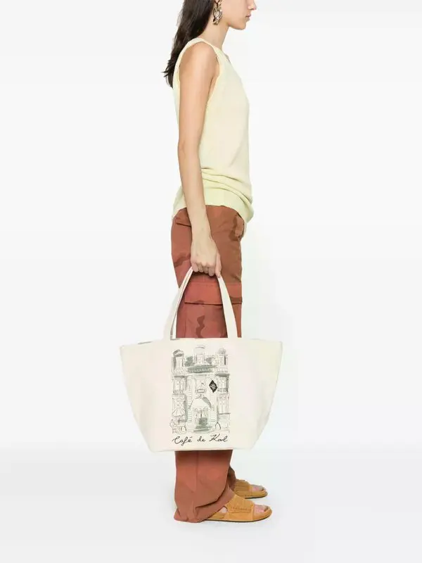 Karl Lagerfeld Reversible Canvas Tote