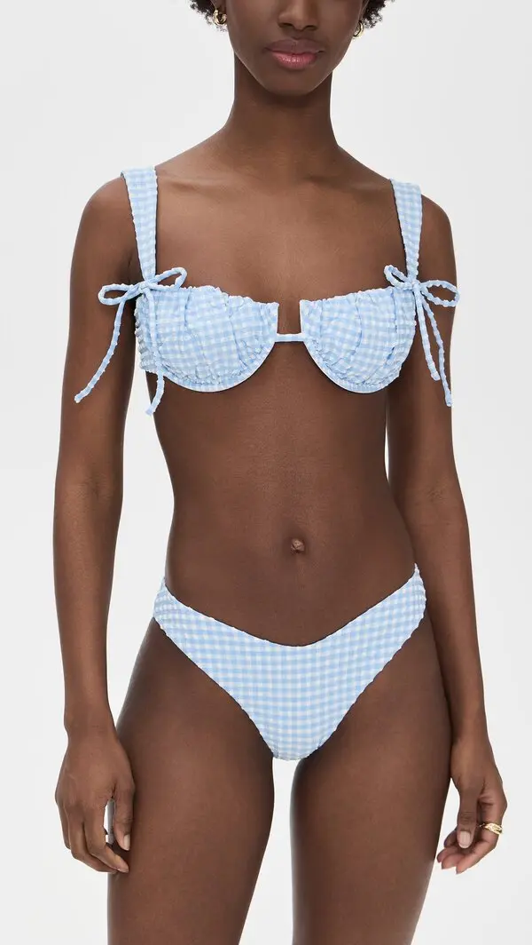MONTCE Lulu Zigzag Stitch Bikini Bottoms