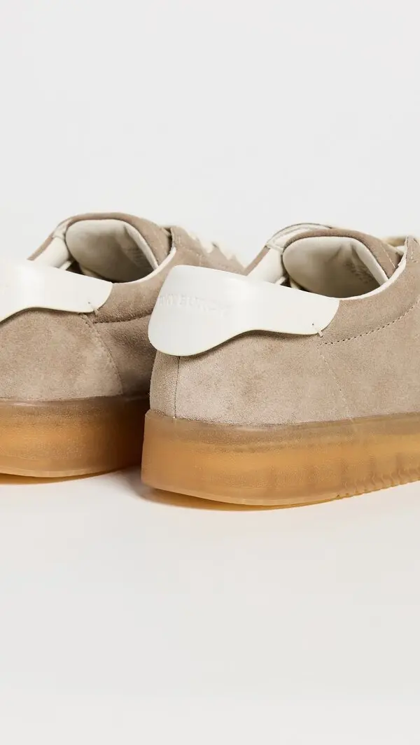 Tory Burch Phoenix Suede Sneakers - Avola/purity