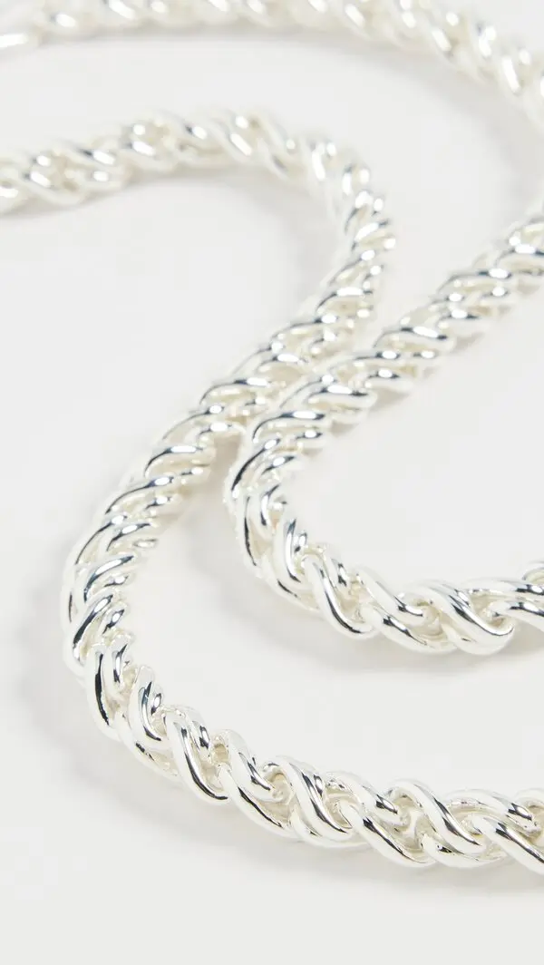 Jenny Bird Rizzo Chain Necklace - Silver