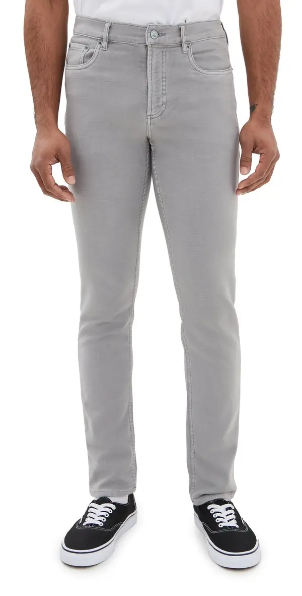 Faherty Brand Stretch Terry 5 Pocket Pants - Iron