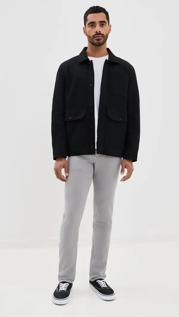Faherty Brand Stretch Terry 5 Pocket Pants - Iron