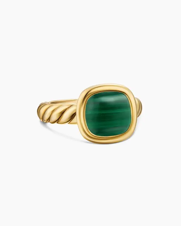 David Yurman Dy Mercer® Stone Ring - Malachite
