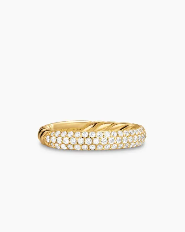 David Yurman Dy Mercer® Pavé Band Ring - Diamond