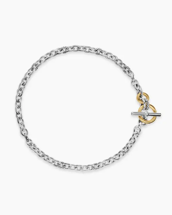 David Yurman Dy Mercer® Toggle Chain Necklace With Diamonds - Diamond