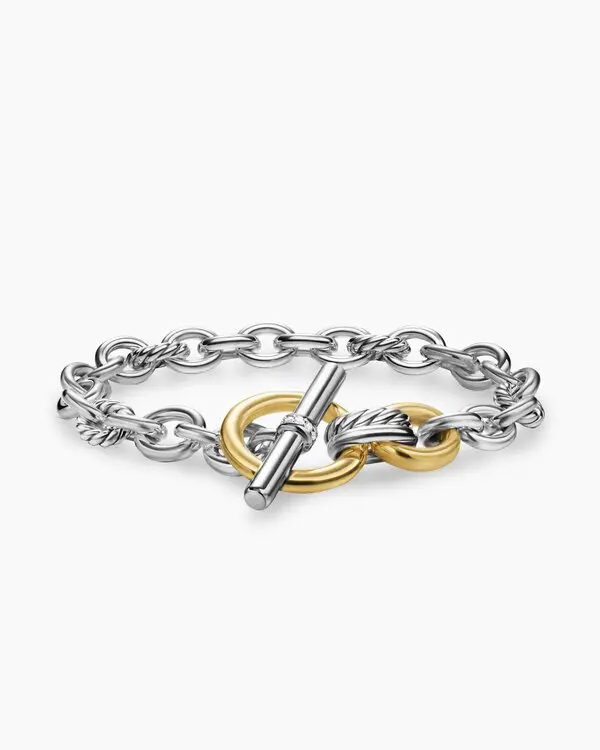 David Yurman Dy Mercer Toggle Chain Bracelet - Diamond
