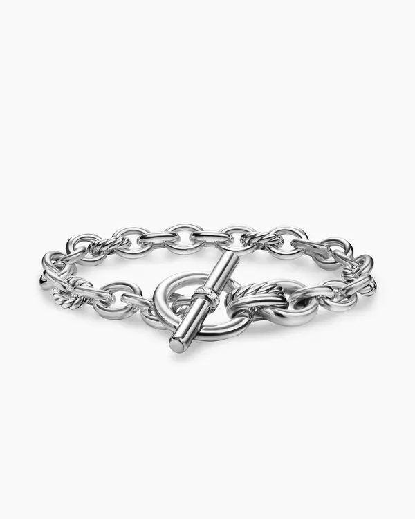 David Yurman Dy Mercer® Chain Bracelet With Diamonds - Diamond