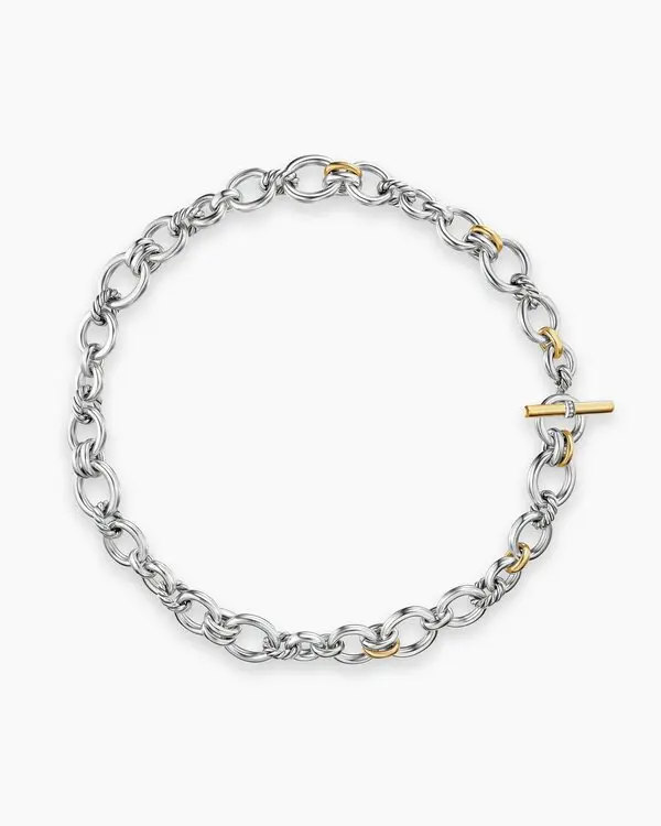 David Yurman Dy Mercer® Chain Necklace With Diamonds - Diamond
