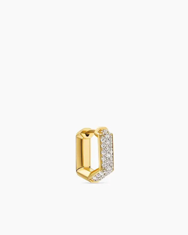 David Yurman Streamline® Hoop Earring - Diamond