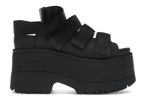 UGG Goldenrise Platform Sandals - Black