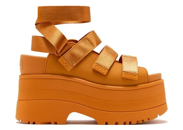 UGG Goldenrise Platform Sandals - Dark Apricot