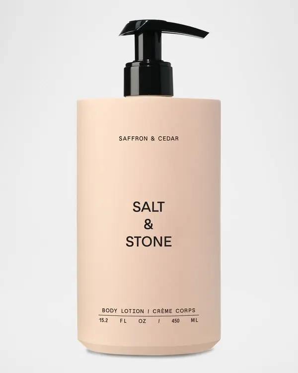 SALT & STONE Saffron And Cedar Body Lotion, 15 Oz - Noclr