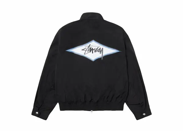 StÜssy Surf Team Harrington Jacket - Black