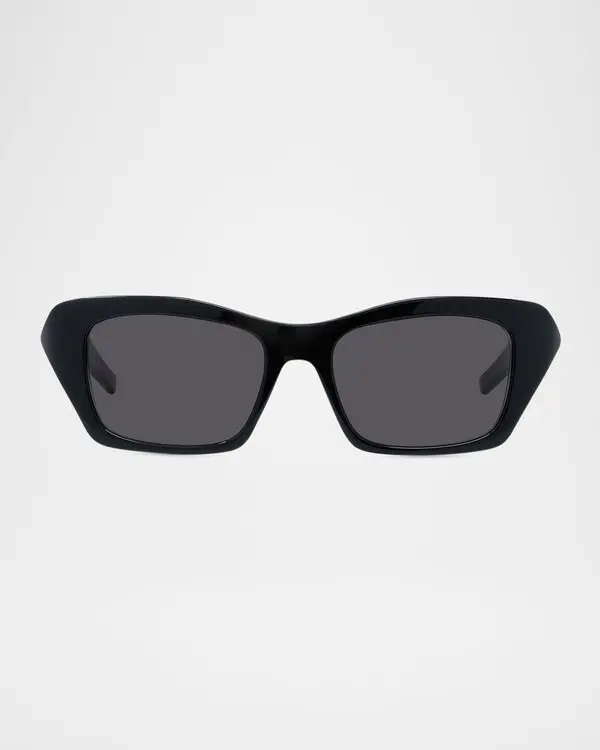 Givenchy 4g Liquid Rectangle Sunglasses - Sblksmk