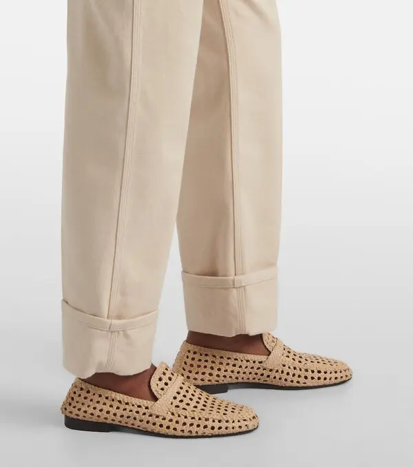 Loro Piana Garey High-rise Straight Jeans