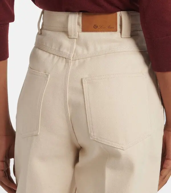 Loro Piana Garey High-rise Straight Jeans