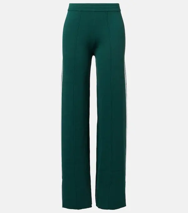 The Upside Les Border Freya Knitted Trackpants - Green