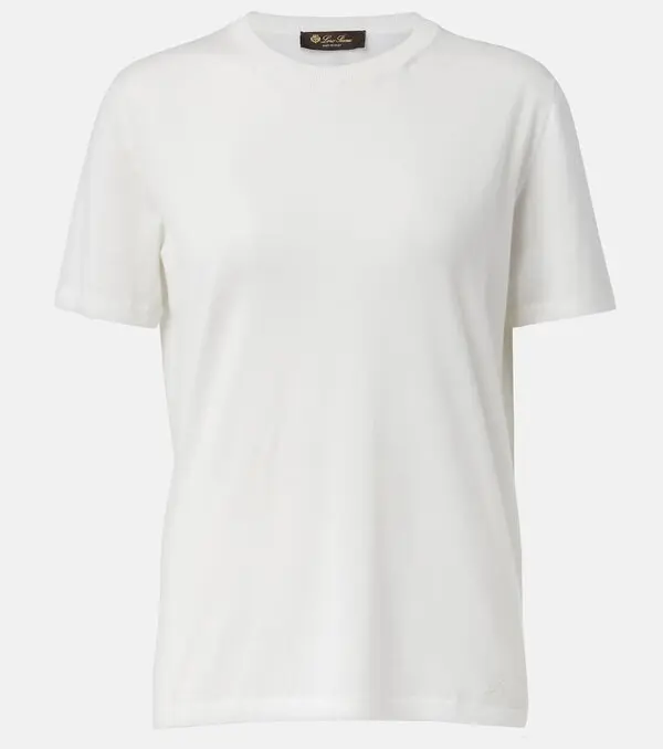 Loro Piana Angera Cotton T-shirt - White