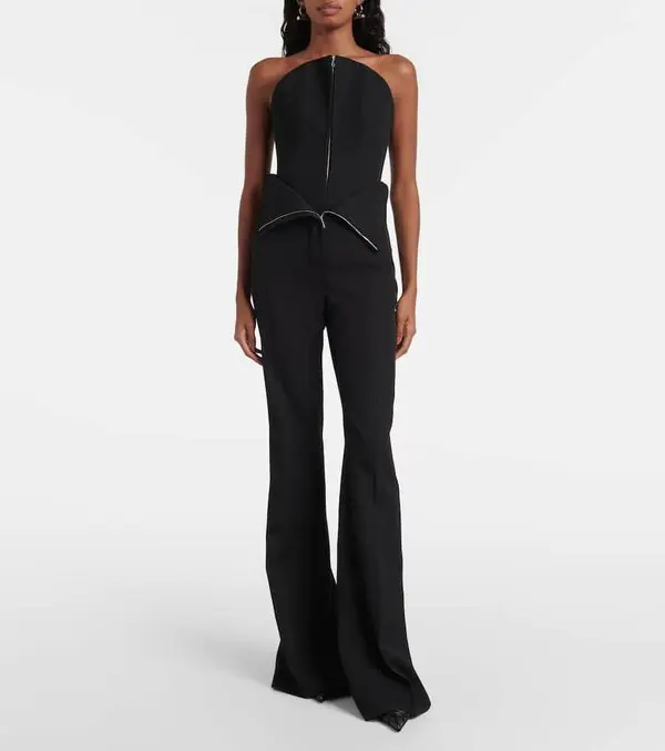 Alexander McQueen Wool Corset Top