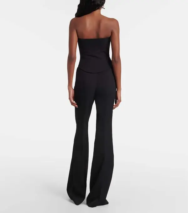 Alexander McQueen Wool Corset Top