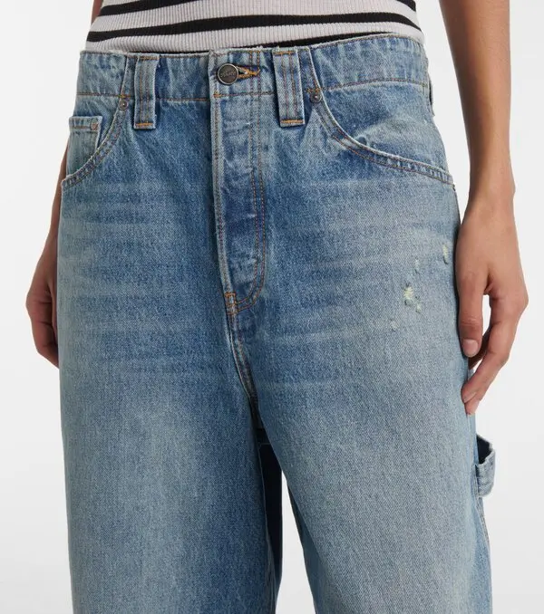 Khaite Sowen Wide-leg Jeans - Blue