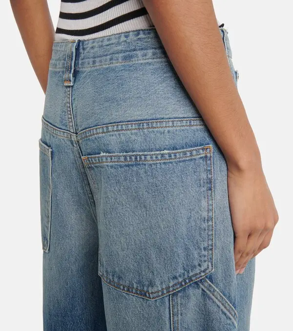 Khaite Sowen Wide-leg Jeans - Blue