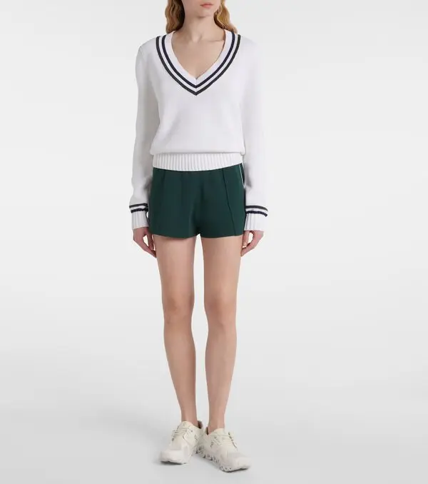 The Upside Les Border Evert Knitted Shorts