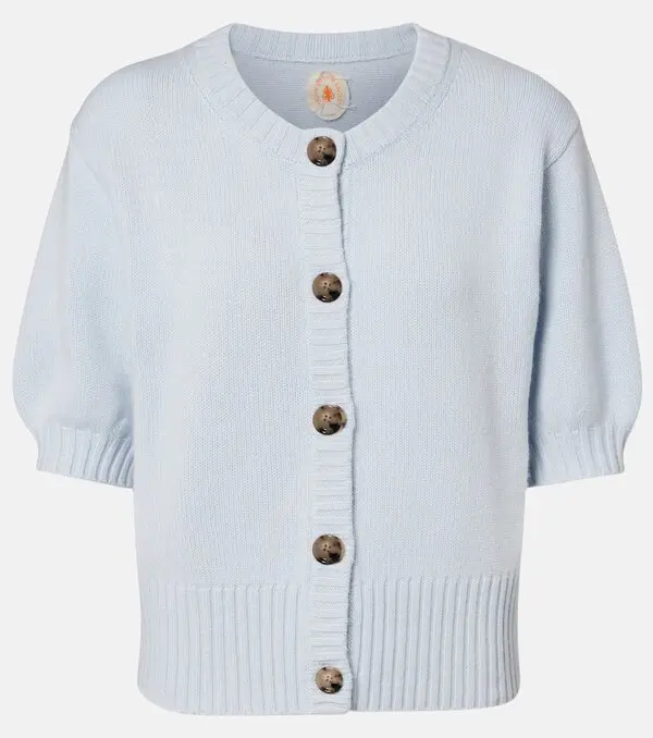 Jardin Des Orangers Cashmere Cardigan - Blue