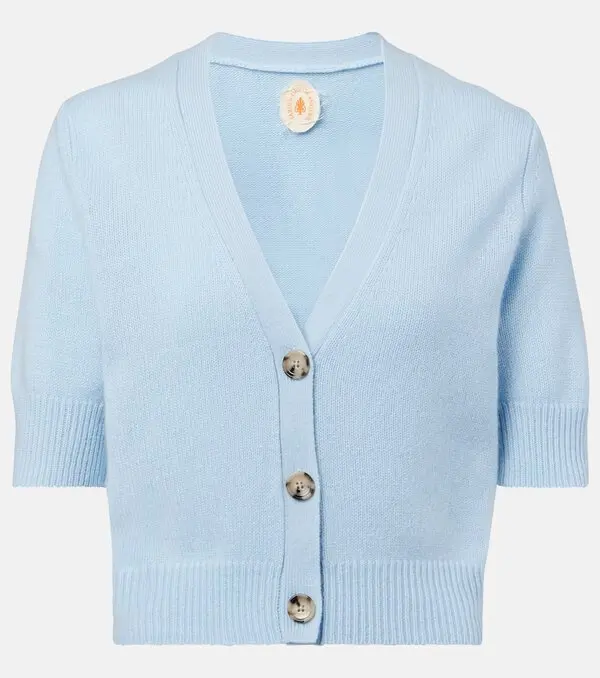 Jardin Des Orangers Cashmere Cardigan - Blue