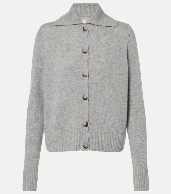 Jardin Des Orangers Cashmere Cardigan - Grey