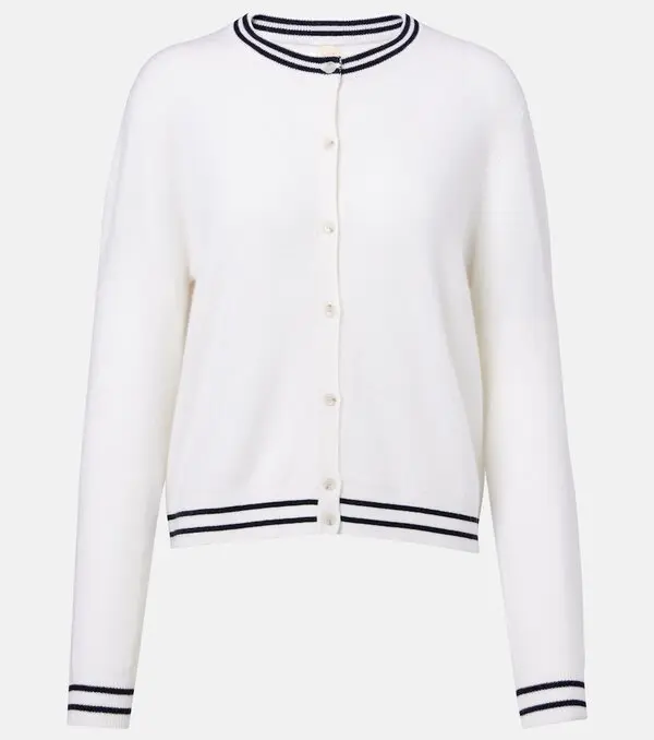 Jardin Des Orangers Cashmere Cardigan - White