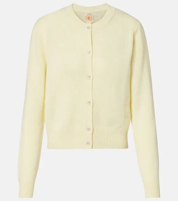 Jardin Des Orangers Cashmere Cardigan - Yellow
