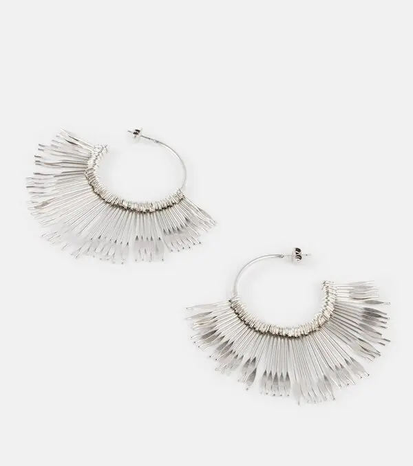 Isabel Marant - Fringed Hoop Earrings