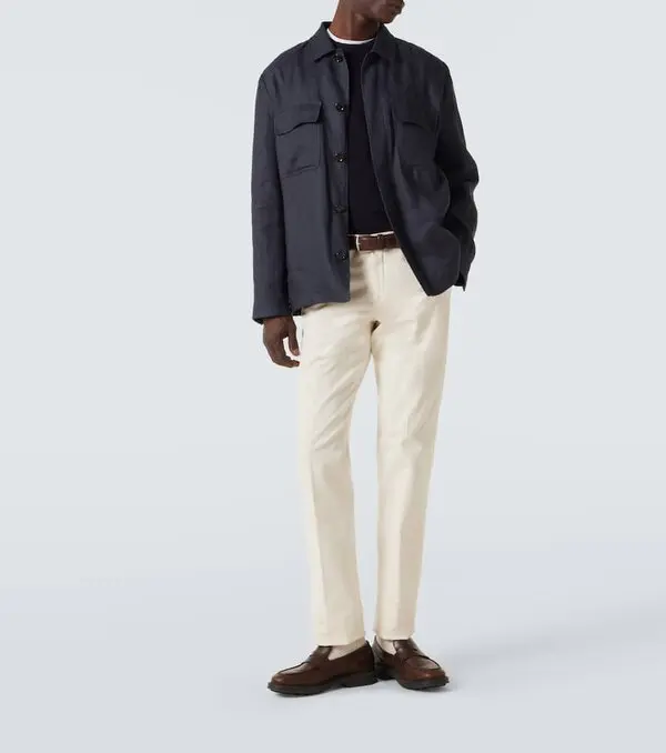 Loro Piana Walkery Cotton And Silk Sweater