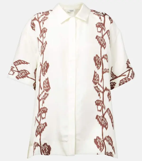 Asceno Montauk Silk Twill Shirt