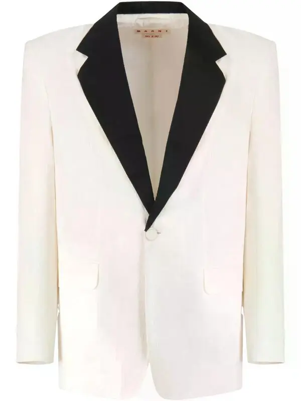 Marni Contrasting-collar Blazer