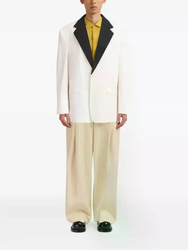 Marni Contrasting-collar Blazer