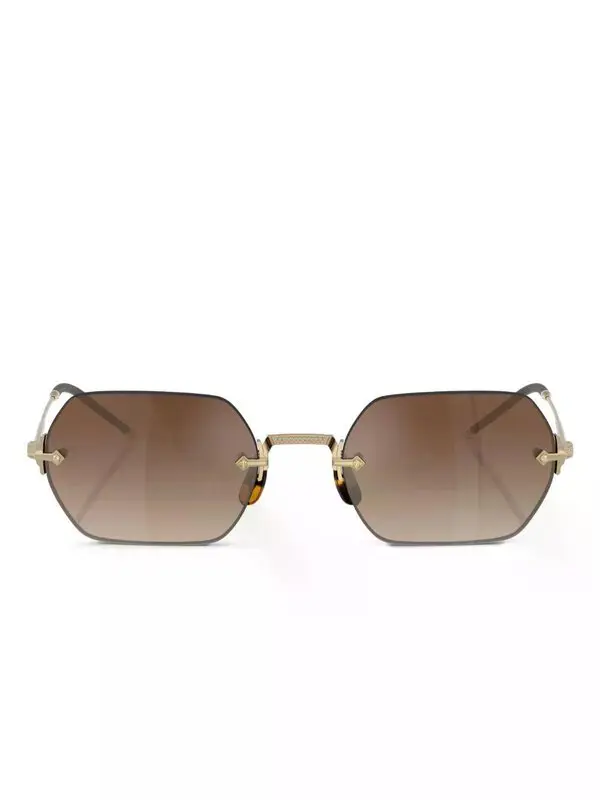 Oliver Spencer Tk-13 Sunglasses - Gold