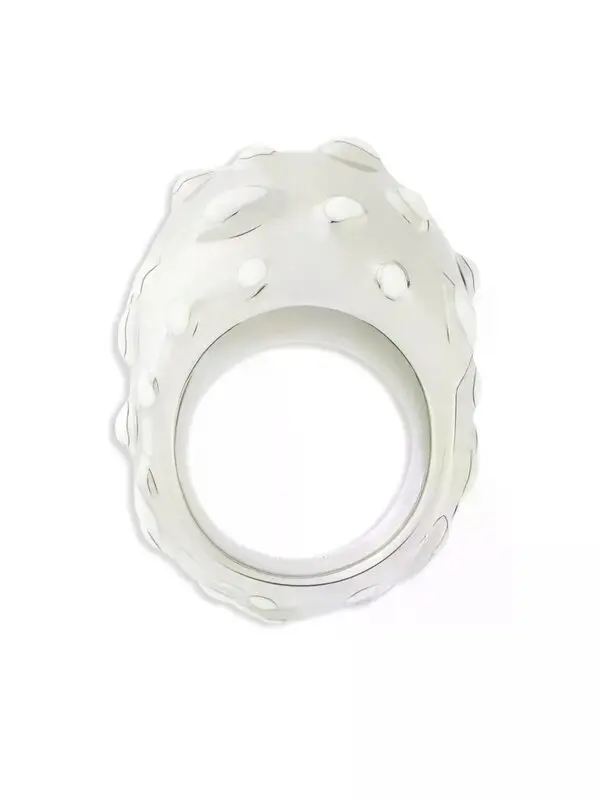COURREGES Infinity Flecked Ring