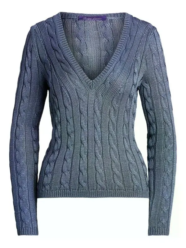 Ralph Lauren Cable-knit Jumper - Blue