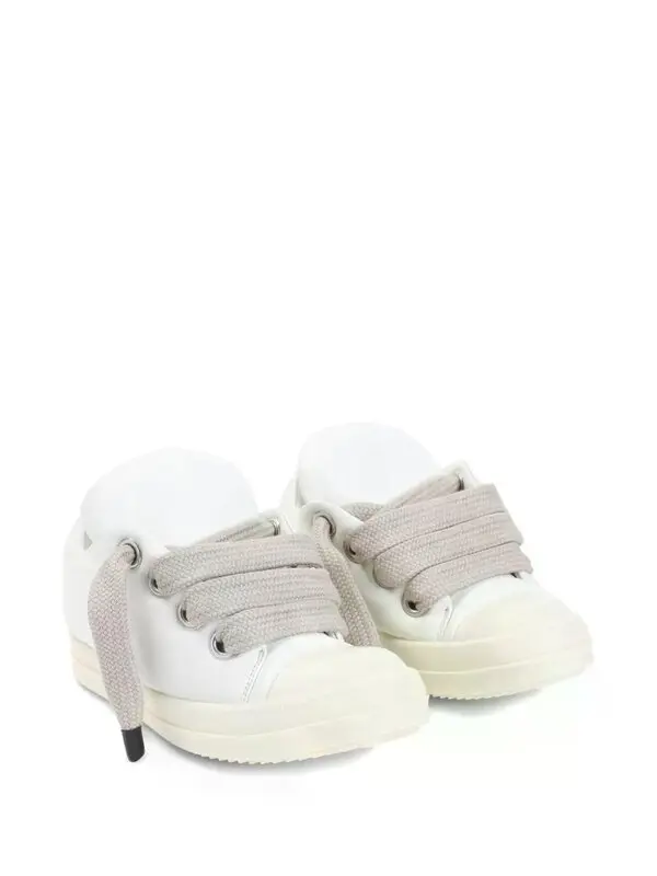 Rick Owens Leather Sneakers - Neutrals