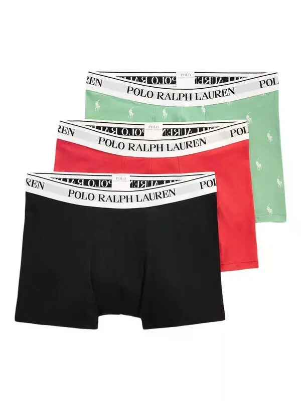 Polo Ralph Lauren Logo Boxers - Black