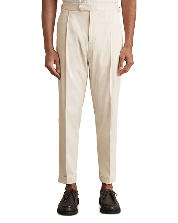 REISS Side Adjuster Tapered Trousers