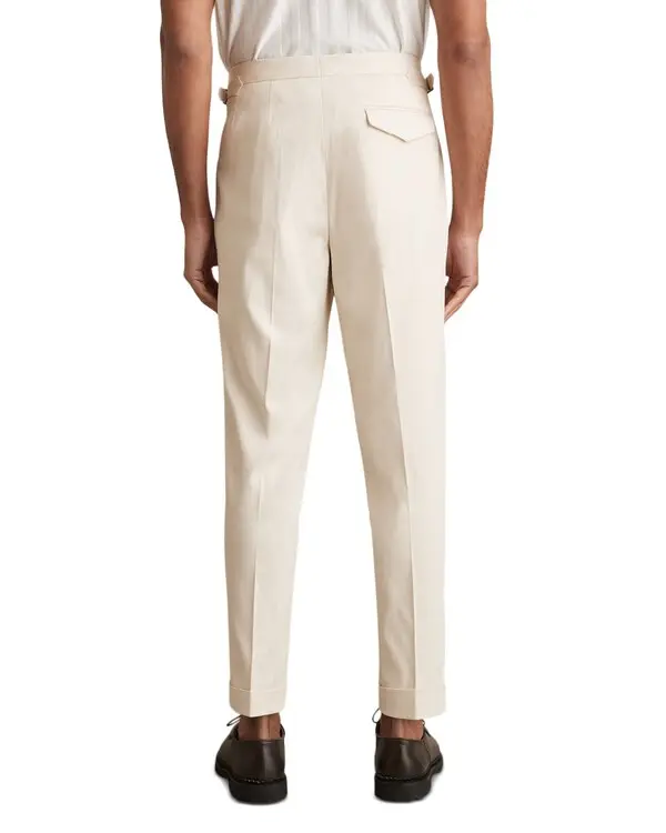 REISS Side Adjuster Tapered Trousers