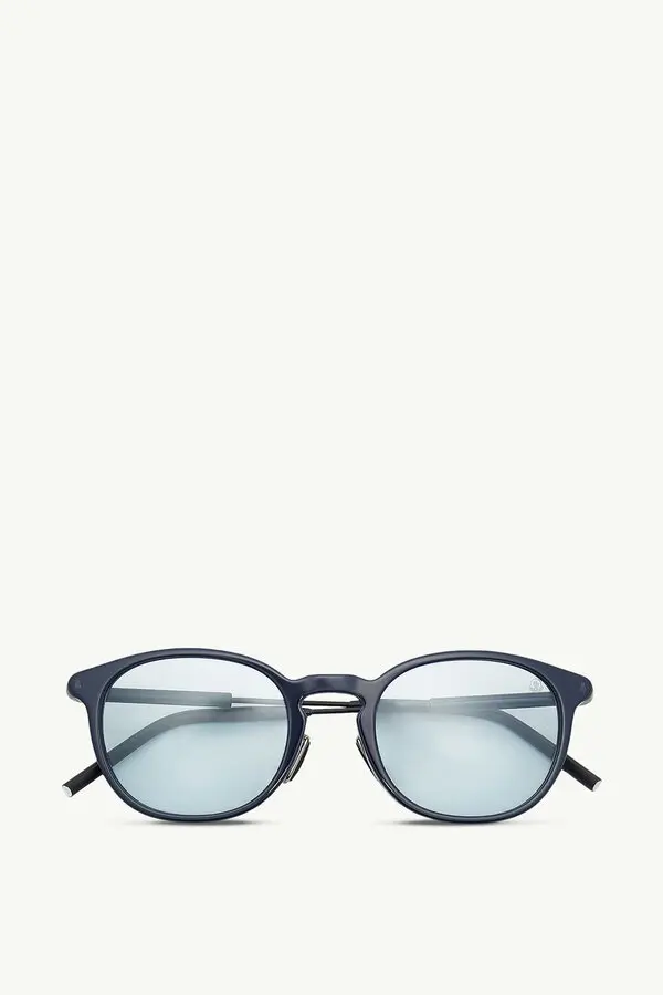 Moncler Barbb Round Sunglasses - Blue