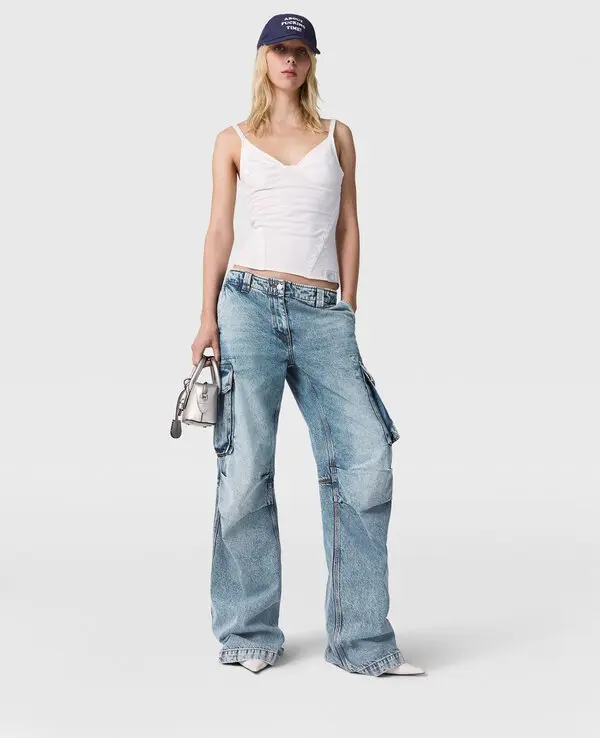 Stella McCartney Corset-inspired Sleeveless Top