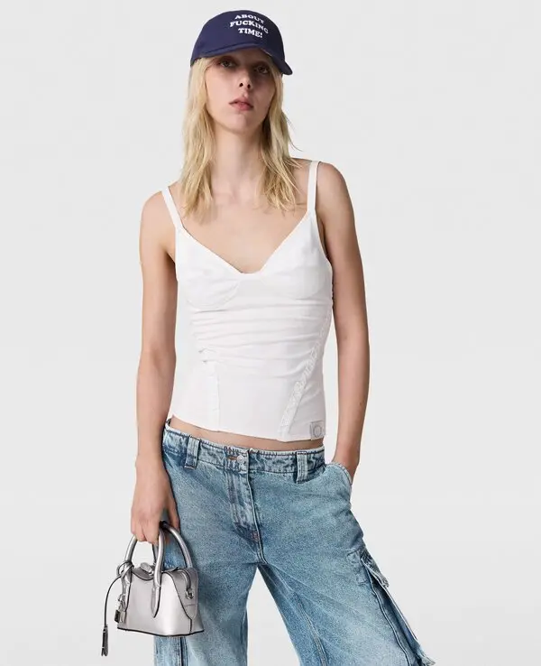 Stella McCartney Corset-inspired Sleeveless Top